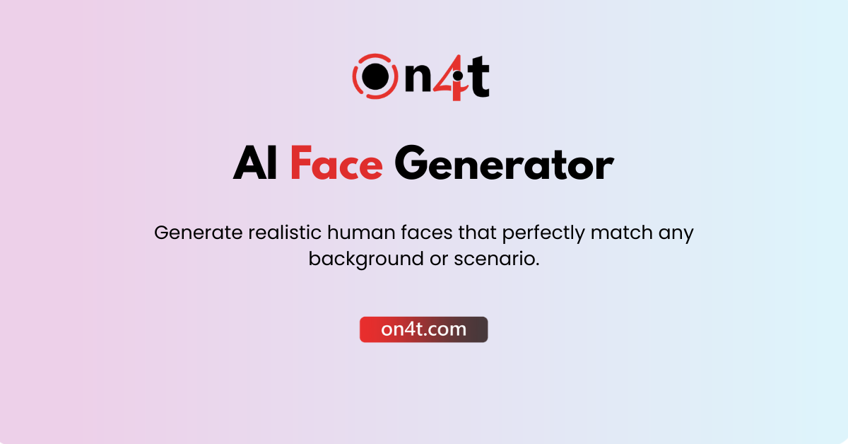 AI Face Generator - Generate Faces Online Using AI