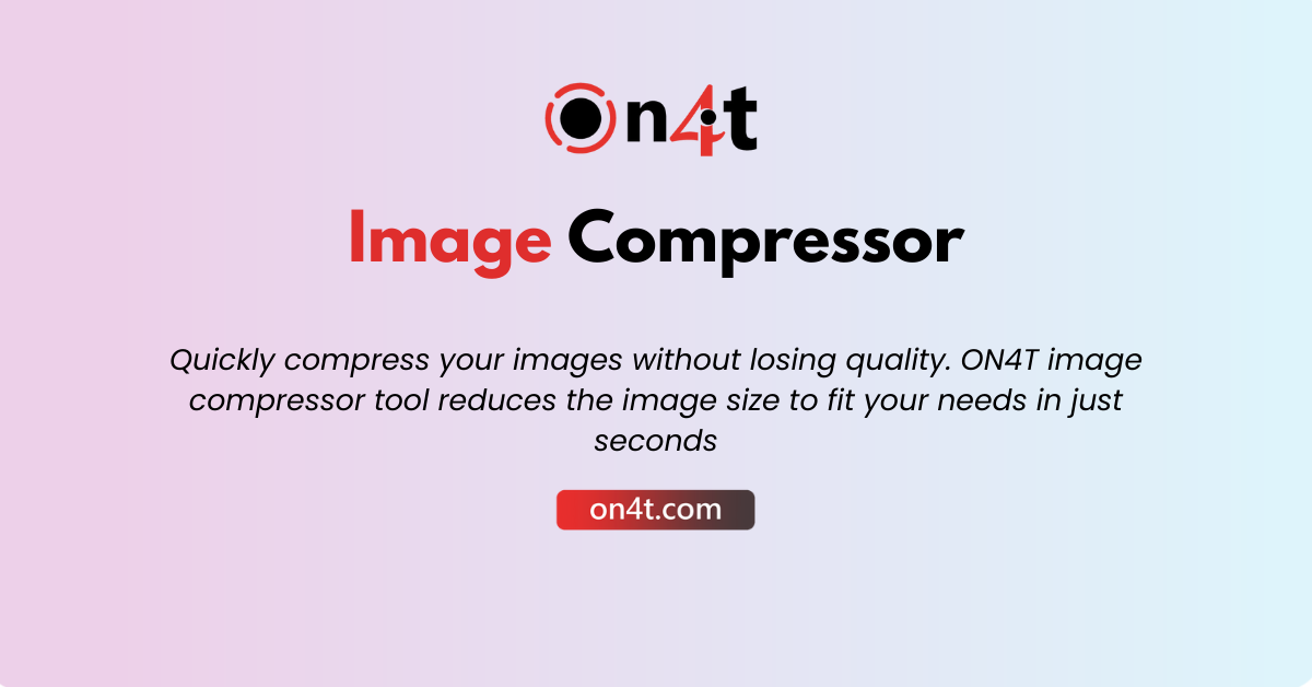 Free Image Compressor – Compress Images Online