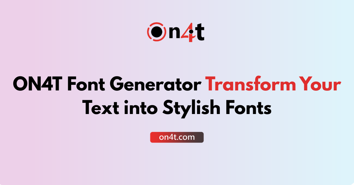 Font Generator - Cool & Fancy Fonts for Copy and Paste
