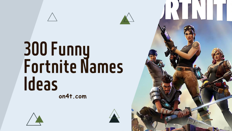 300 Funny Fortnite Names Ideas - On4t
