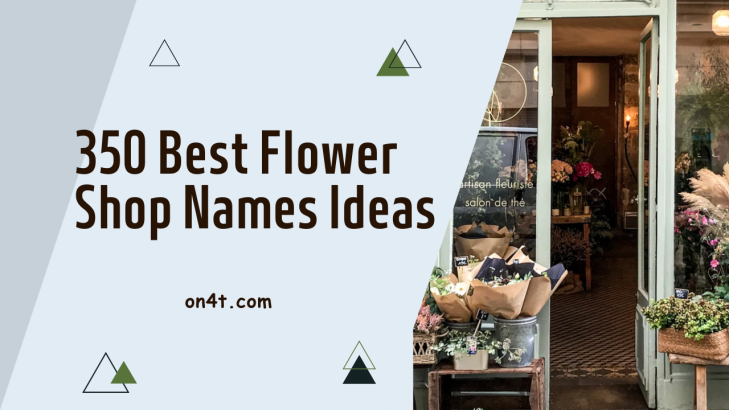 350 Best Flower Shop Names Ideas - On4t