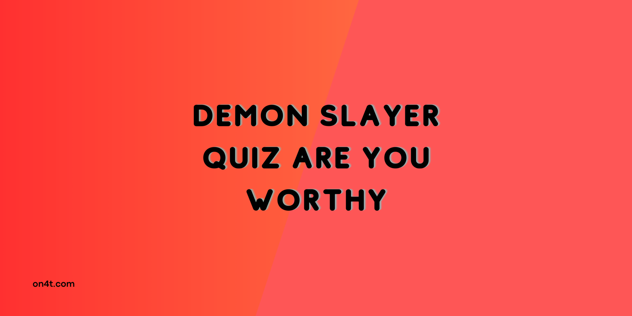 Demon Slayer Quiz Are You Worthy [2024]