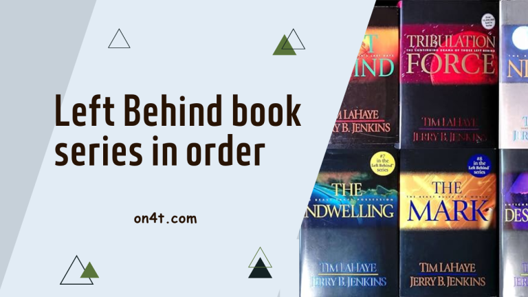 Left Behind book series in order - On4t