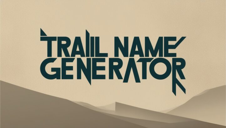 Trail Name Generator
