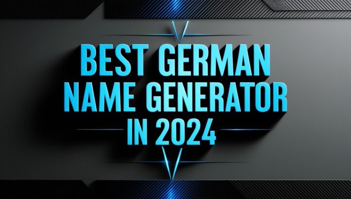 Best German Name Generator in 2024