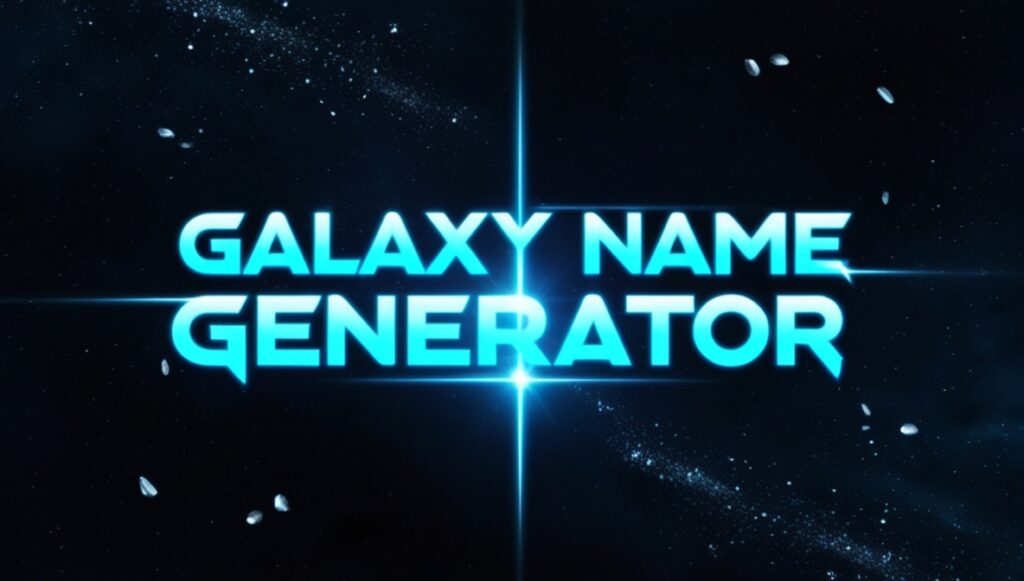Galaxy Name Generator
