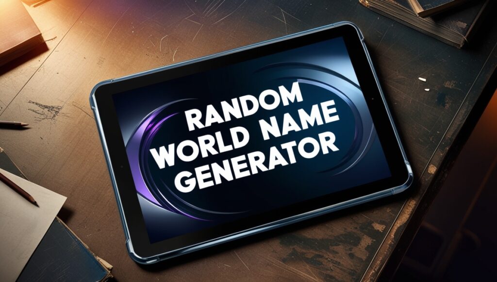 Random World Name Generator