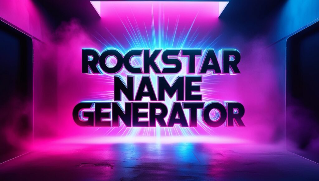 Rockstar Name Generator