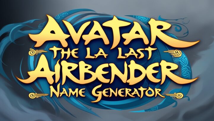 Avatar The Last Airbender Name Generator