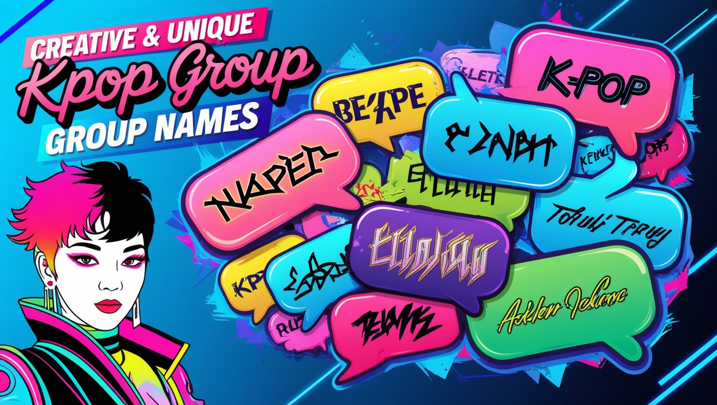 460 Enchanting and Catchy Kpop Names Ideas