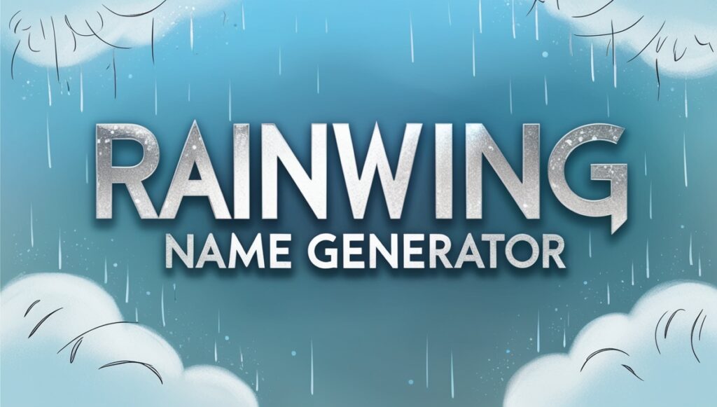Rainwing Name Generator