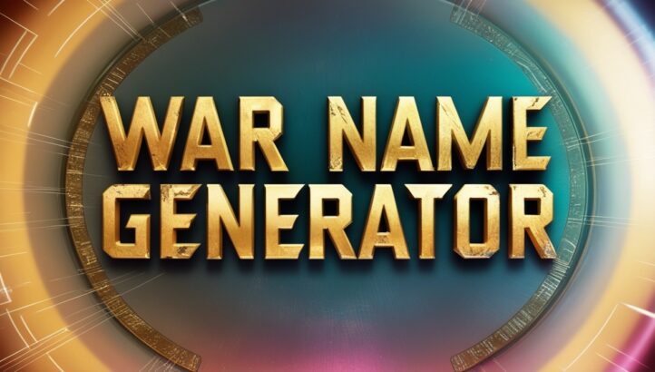 War Name Generator