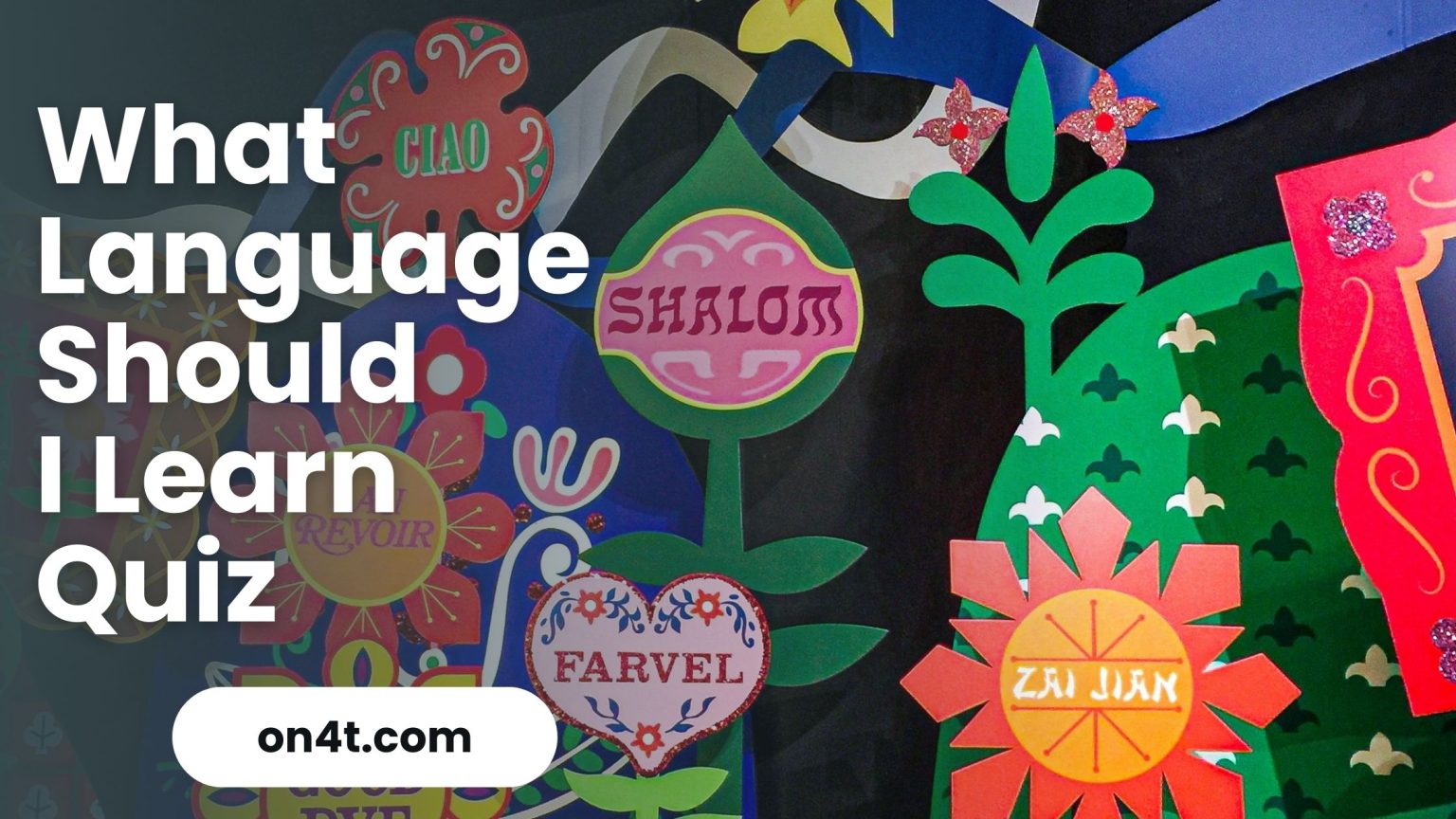 What Language Should I Learn Quiz: Find Ideal Language- on4t