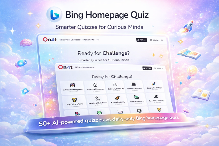 Bing Homepage Quiz: Test Your Knowledge Now!
