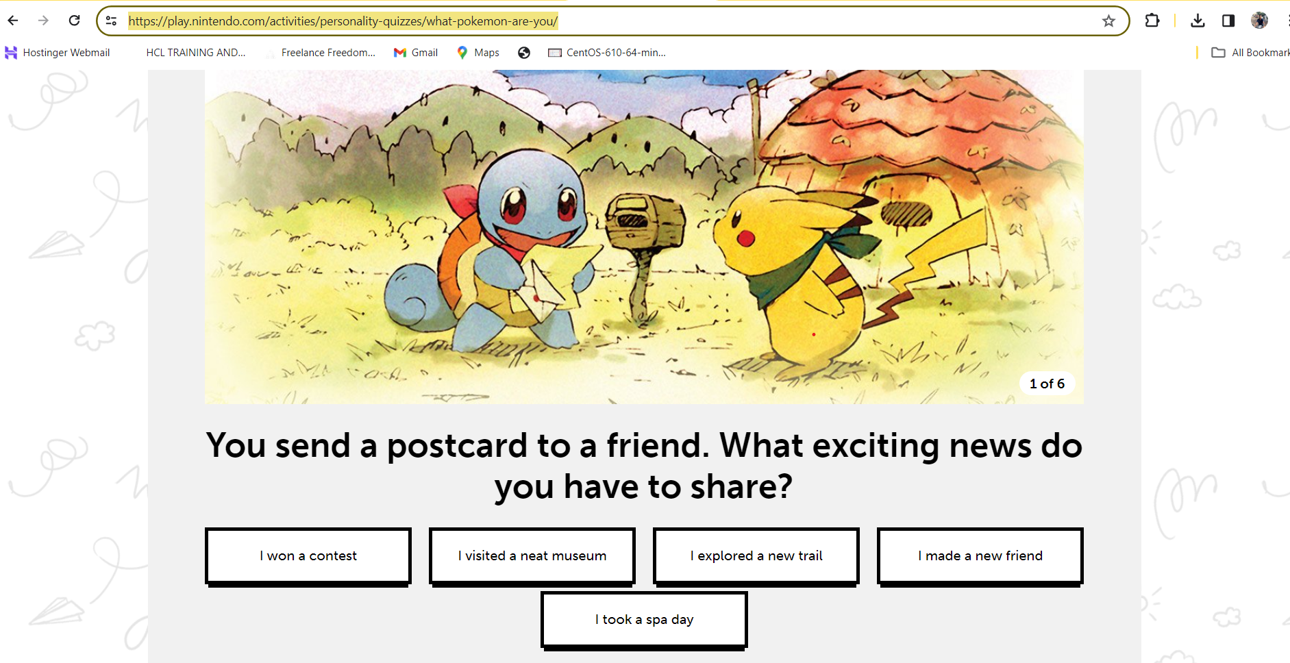 Which Pokémon Are You?: Pokémon Personality Quiz - On4t