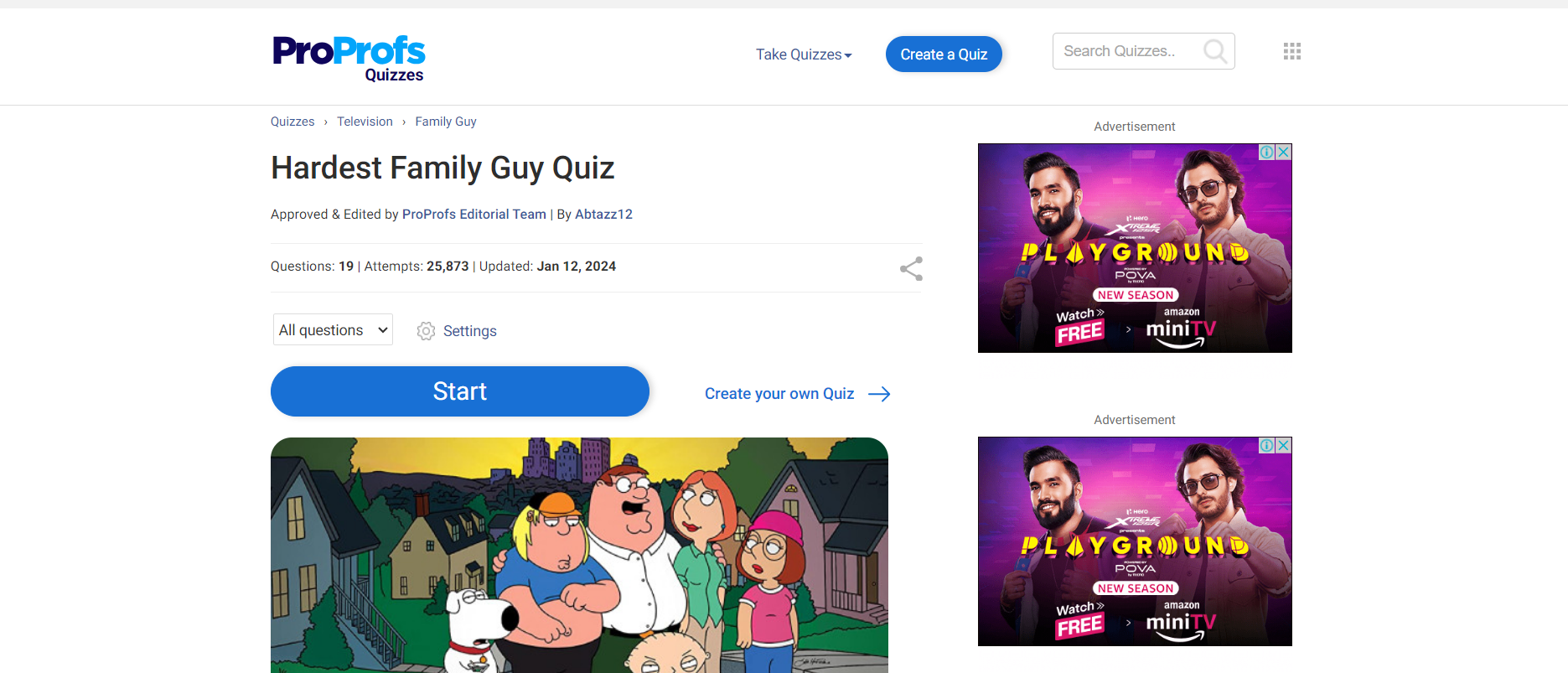 Only A True Fan Can Ace This Family Guy Quiz - On4t